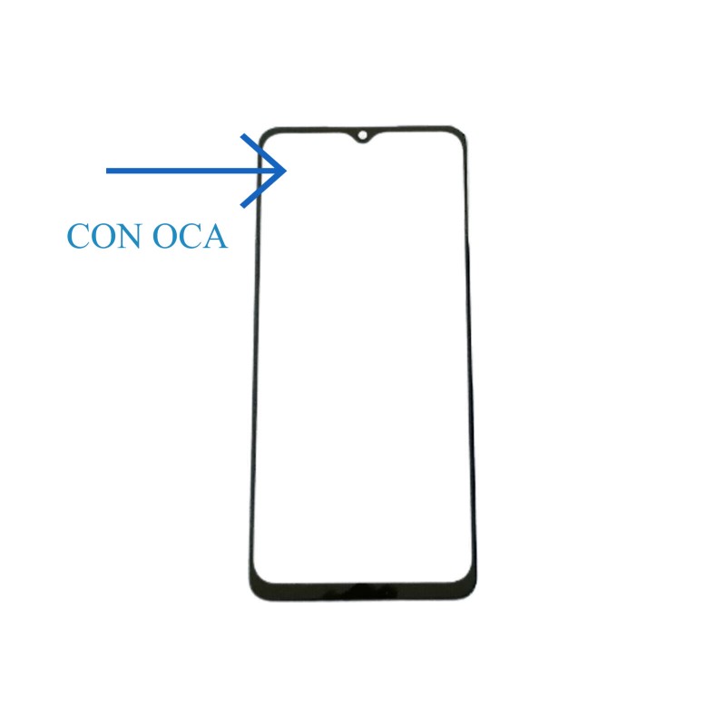Vetro con OCA LCD A71 per Samsung