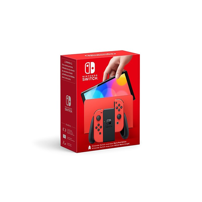 NINTENDO SWITCH CONSOLE Modello OLED RED