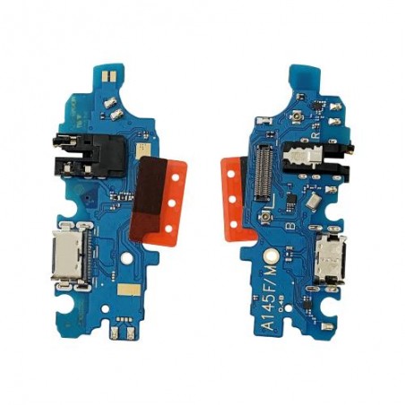 DOCK CONNETTORE PCB DI RICARICA SAMSUNG A14 4G SM-A145R A145P MICROFONO ...