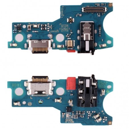 DOCK CONNETTORE PCB DI RICARICA SAMSUNG A14 4G SM-A145R A145P MICROFONO ...