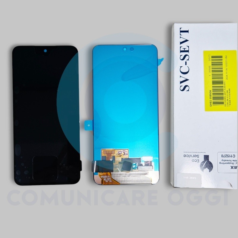 LCD DISPLAY SAMSUNG S24 FE 5G (2024) BLACK SM-S721 GH82-35850A