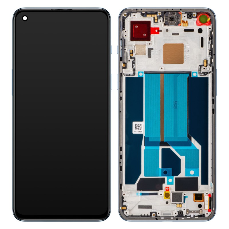 LCD DISPLAY ONE PLUS NORD 2 5G GRAY SERVICE PACK