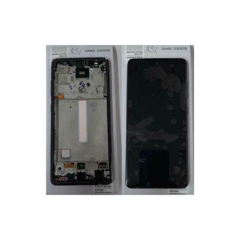LCD DISPLAY SAMSUNG A52 BLACK SM-A525/A526 A52 4G/5G GH82-25524A/25526A ...